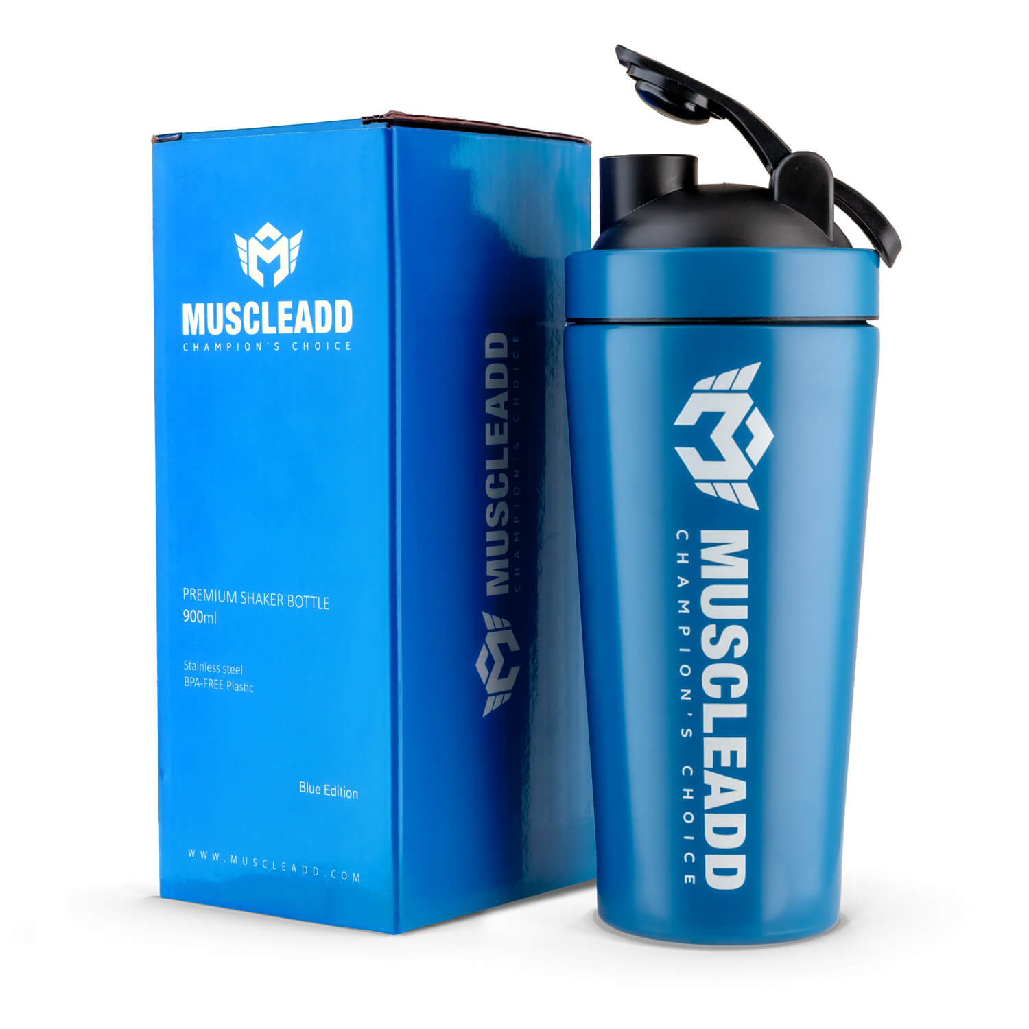 Stainless steel Shaker-900ML – Muscle Add USA